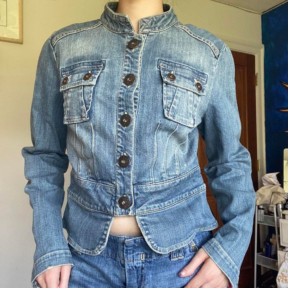 Y2k Vintage Guess Denim Jacket - Gem